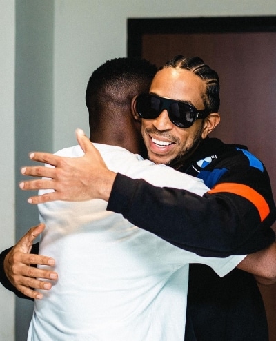 American rapper Ludacris Meets Sarkodie in Ghana; Possible Collaboration.