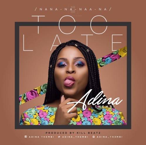 Adina -Too Late (Nana-Na-Naa-Na) - [Prod. By Killbeatz] ⋆ Halmblog.com