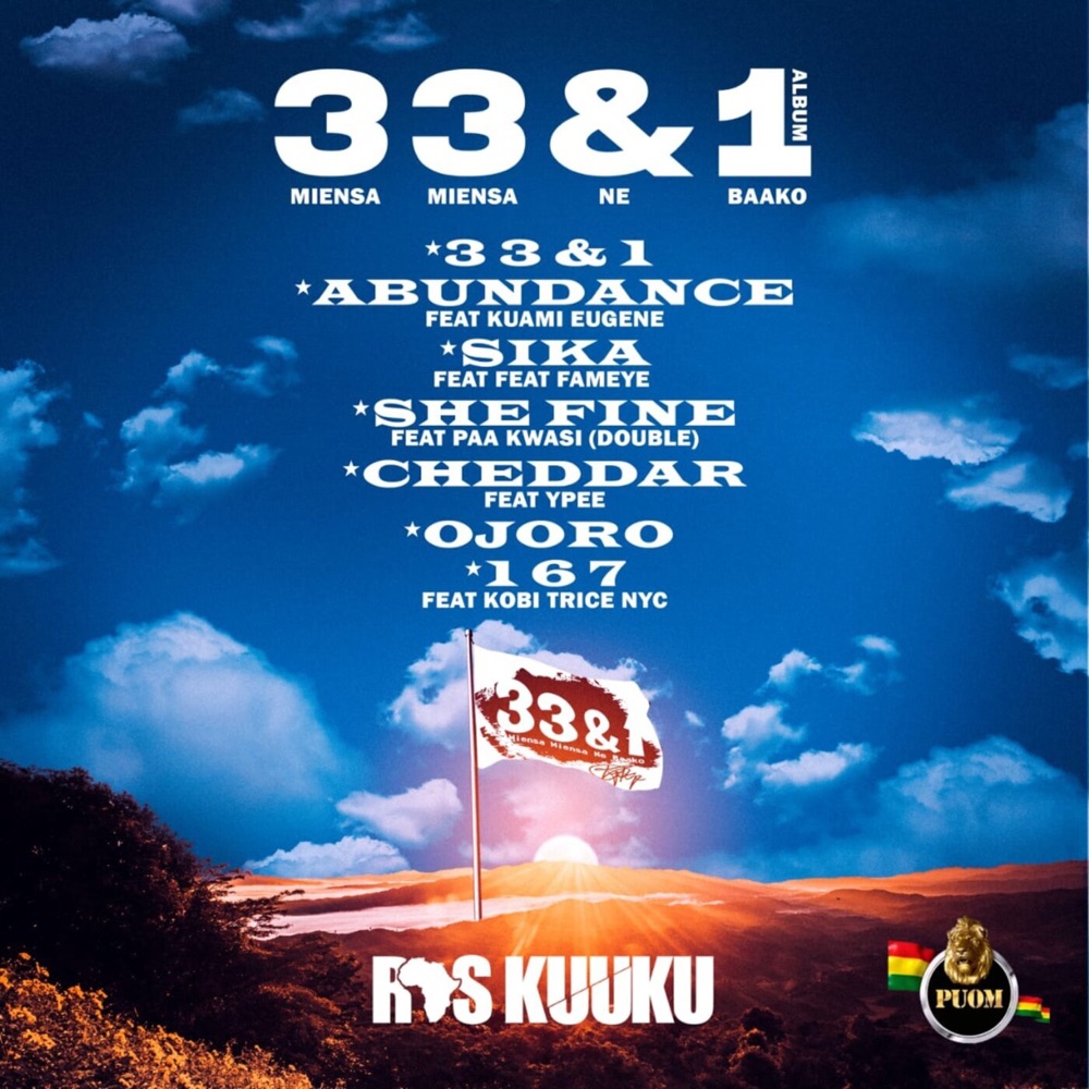 Full EP: 3 3 & 1 by Ras Kuuku (Full Album) | Halmblog.com