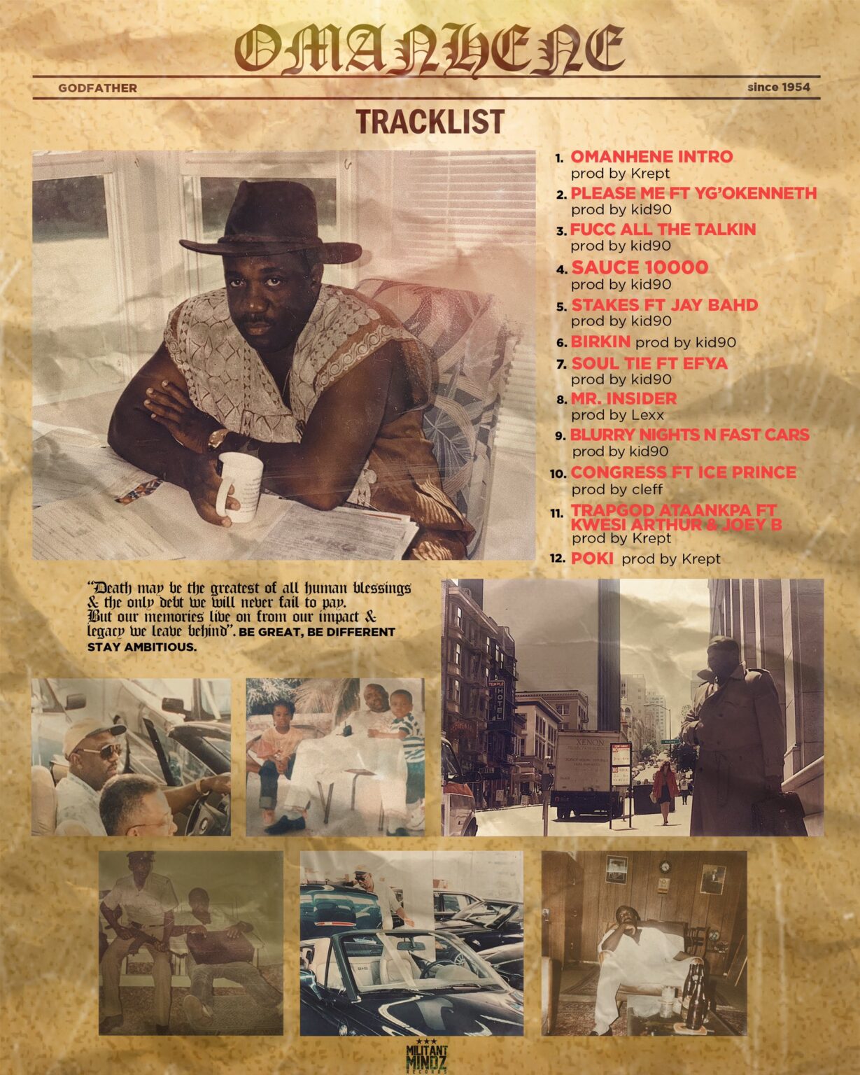 Full Album: Omanhene by Dee Moneey (Full Album) | Halmblog.com