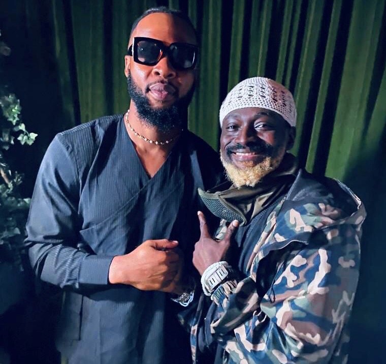 Waliy AbouNamarr hangs out with Flavour At The Premiere of “My Sweetie ...