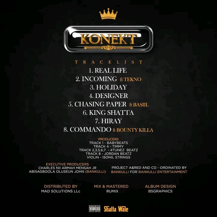 Download Full: Konekt by Shatta Wale (Full Album) | Halmblog.com
