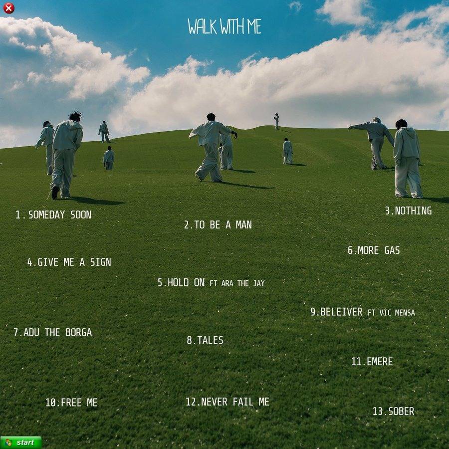 Full Album: Walk With Me by Kweku Smoke (Full Album Zip) | Halmblog.com